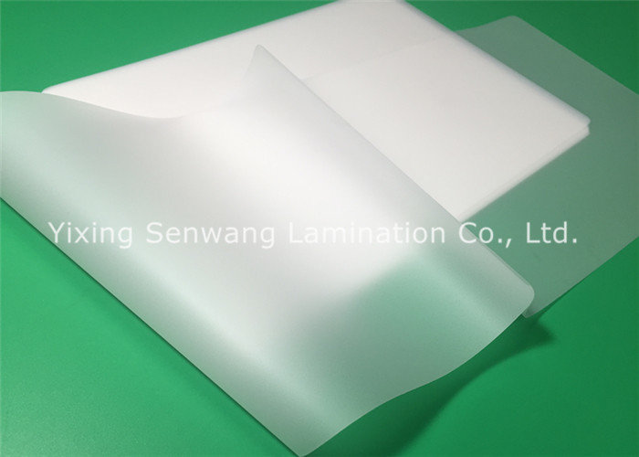 Antiänderungsthermal 3 Mil-Buchstabe-Größen-lamellierender Blatt-Lech bereift