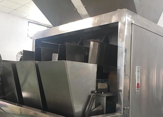 High Accuracy Granule Packing Machine Electronic Scale Weighing With Back Sealing