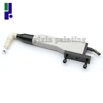 Accessoires en plastique de pistolet de pulvérisation de peinture de poudre/coude rigide de PVC de 90 degrés