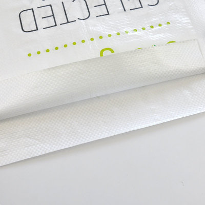 25kg Square Bottom Chemical Packing Bags , Custom Woven Polypropylene Bags