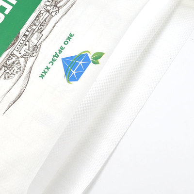 10kg Square Block Bottom Valve Bag , PP Woven Sacks For Seed Or Chemicals