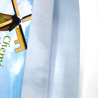 25kg Square Bottom BOPP Laminated PP Woven Bags For Agriculture Feed & Food