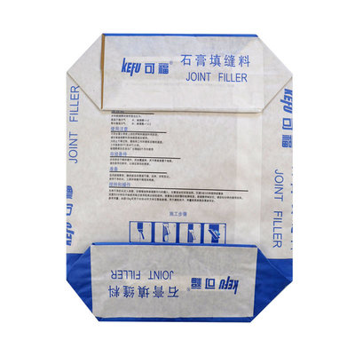 Building Material Multiwall Paper Sack Valve Sealed Bags 10kg Eco - Friendly