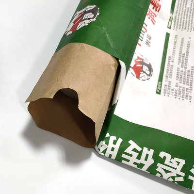 Laminated Woven PP Valve Bag / Polypropylene Packaging Bags Environment Friendly