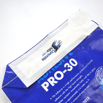 Eco Friendly Waterproof BOPP Laminated Bags 25kg Capacity for Building Materials