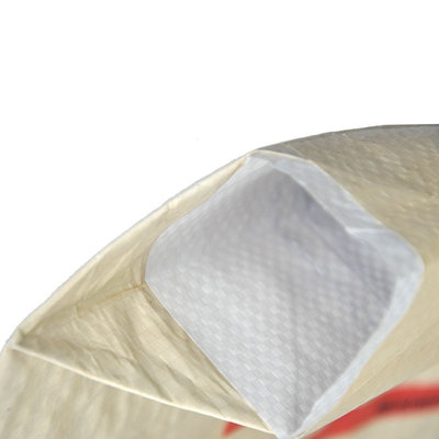 50kg PP Woven Valve Cement Packing Bags Light Weight Impact Resistance