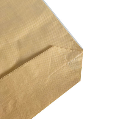 100% Virgin PP Cement Bags , Block Bottom Valve Bag 50kg Waterproof Recyclable