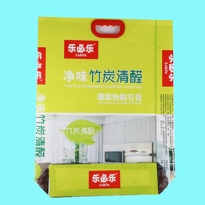 Moisture Resistant BOPP Laminated PP Woven Bags for Packing Cement Materials