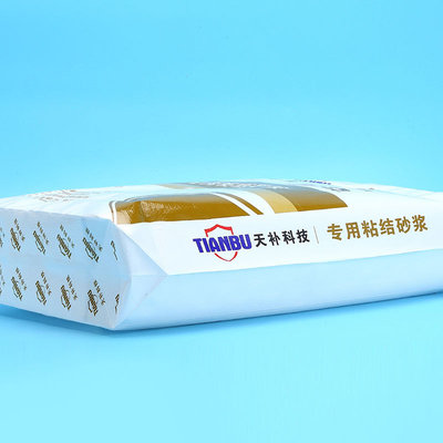 Durable Woven Polypropylene PP Valve Bag 25kg High Strength For Mortar Packing