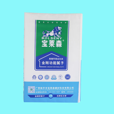 Tear Resistant 25KG PP Woven Sack Bags , Woven Polypropylene Bags With Valve
