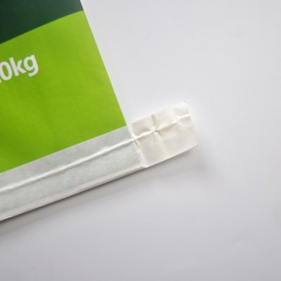 Seeds Packing Kraft Paper Bag With PP Plastic Woven Lamination Offset Printing
