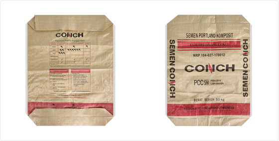 Cement Packing PP Woven Sack Bags ， Flour Packaging Bags With Valve OEM Service