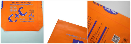 Customized Color BOPP Laminated Bags , PP Woven Packaging Bag 50KG Capacity