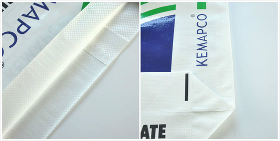 Square Bottom BOPP Laminated Bags 25kg Tear Resistant For Chemicals Powders