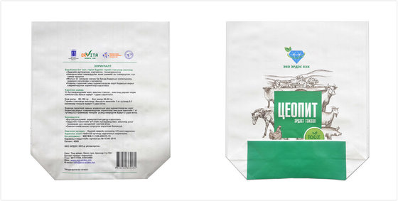 Customized BOPP Laminated PP Woven Bags For Fertilizer / Grass Seed / Animal Feed