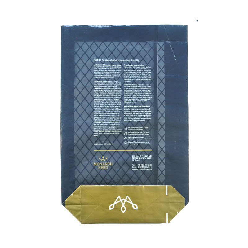 Anti - Slip Laminated PP Woven Sack Bags Eco Friendly For Seed Packing