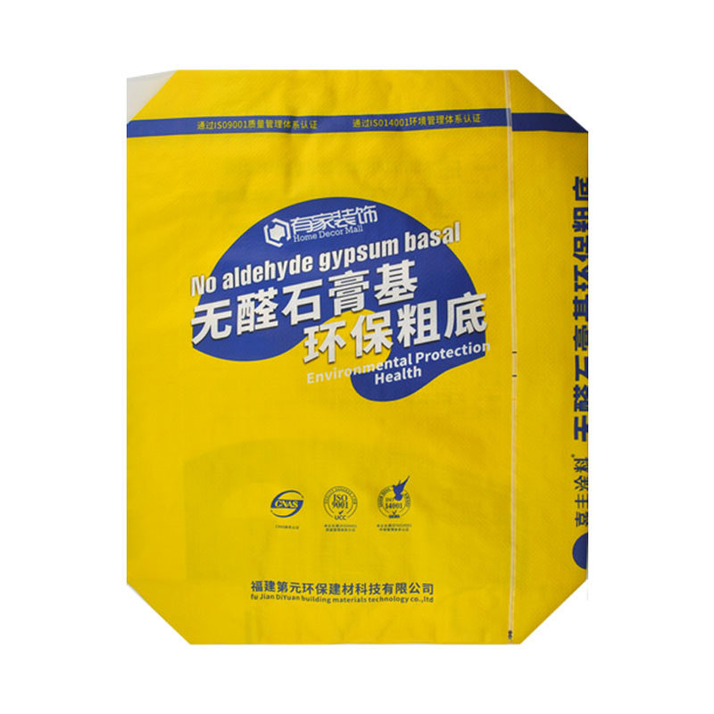 Polypropylene Chemical Packing Bags / PP Woven Raffia Bags with Valve