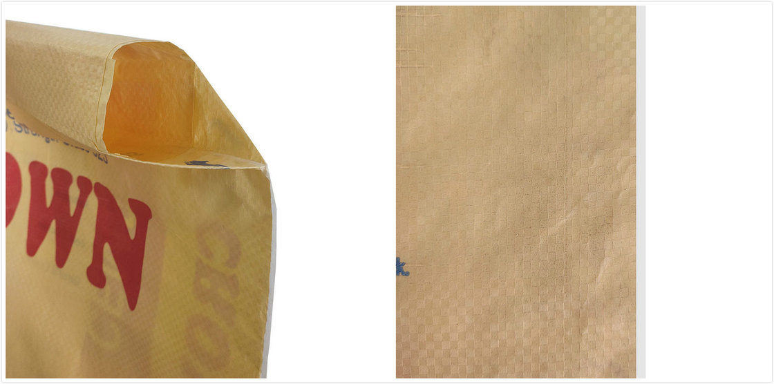 Polypropylene Woven Valve Pack Bags 50kg Capacity With Multi Size & Color