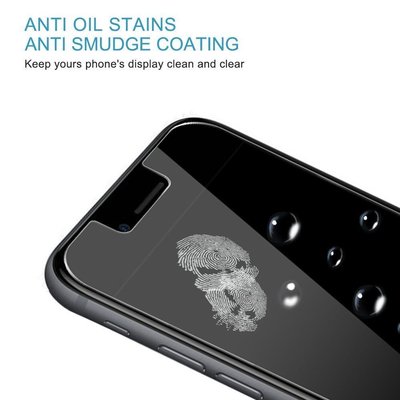 9H Full Tempered Glass Bubble Free Iphone Screen Protector Case Friendly