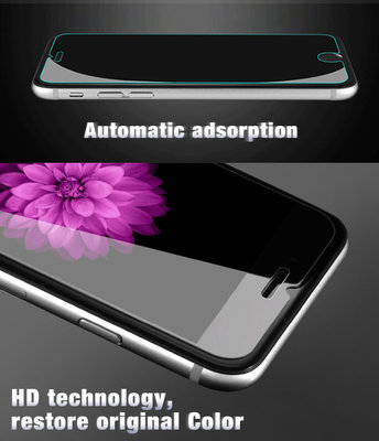 Waterproof Hard Glass Screen Protector , Anti Glare Phone Screen Protector 