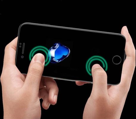 IPhone Waterproof Soft  TPU Screen Protector Edge To Edge Scratch Resistant