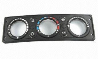 ABS PVC Plastic Rubber Injection Mold Car Keypad With backlight For Air Conditioning