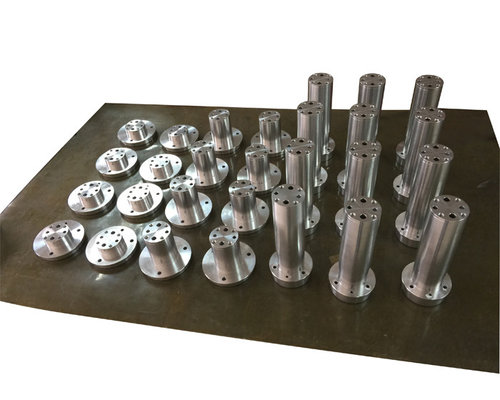 Bar Of Blowing Mold Aviation Spare Parts Custom Made Precision Titanium Alloy Parts