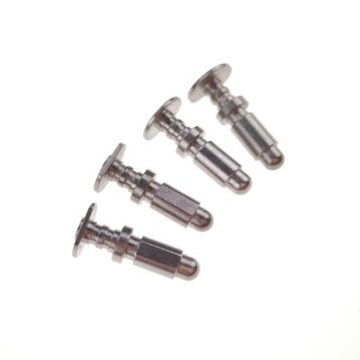 High Polish CNC Lathe Machining Parts Stainless Steel Pins 10 mm Metal Fastener