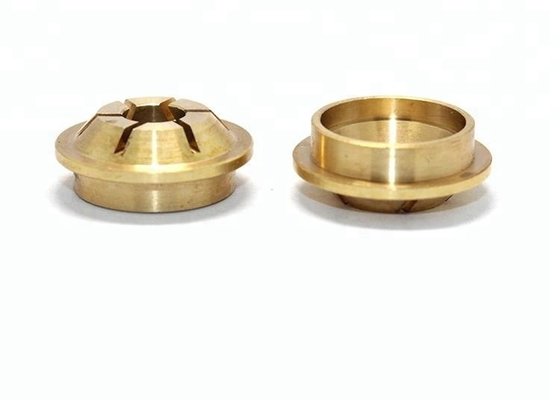 Electroplating Brass Precision Turned Parts Aerospace CNC Turned Components
