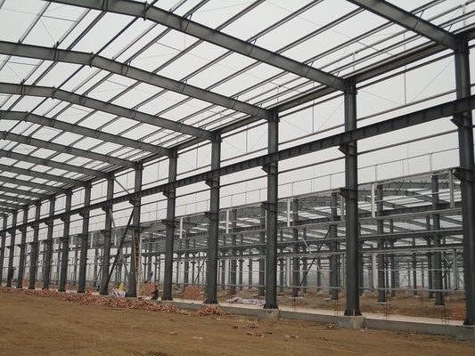 Space Frame Anti Seismic Prefabricated Steel Structure