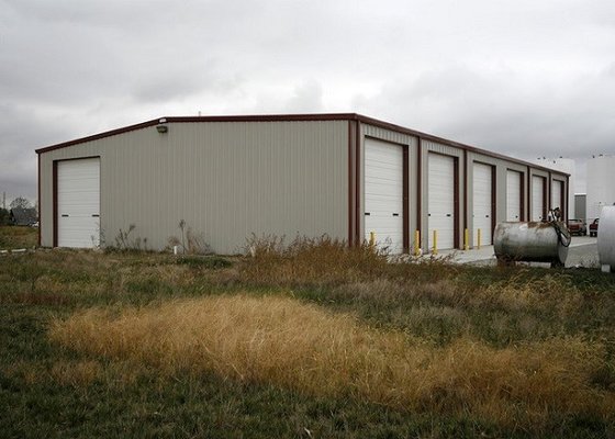 Modern Portal Frame Farm Buildings / Easy Assembled Premade Metal Buildings