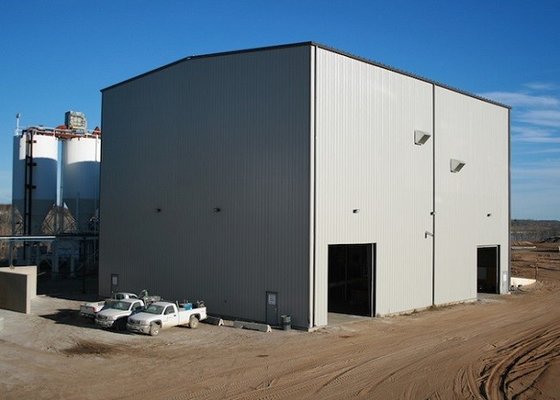 High Rise Pre Manufactured Steel Buildings / Prefab Commercial Buildings Antirust