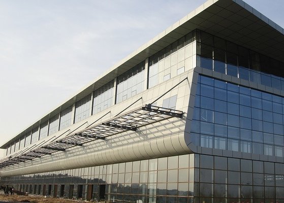 Light Gauge Steel Frame House Construction Bus Terminal Building AISI ASTM Standard