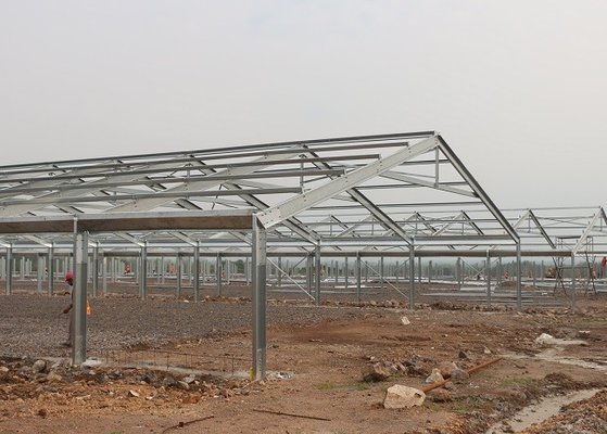 Pre Engineered Steel Structure Poultry House Chicken Housing Structures