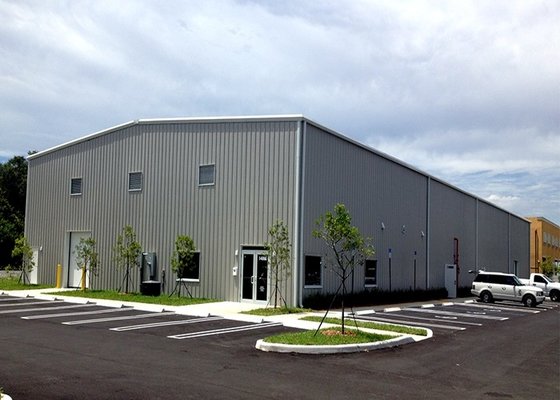 Portal Frame Industrial Steel Construction Metal Farm Buildings Water Proof