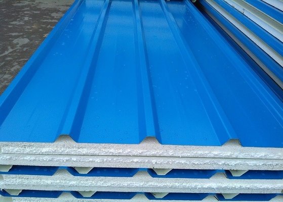 Durable Prefabricated Building Components EPS Sandwich Panel Different Thickness