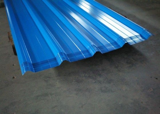High Durability Prefabricated Building Components Corrugated Steel Roofing Sheets