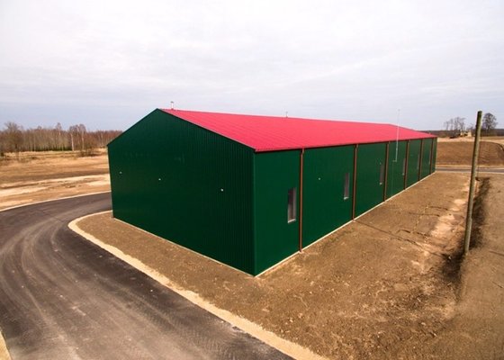 Wind Resistance Strong Steel Structure Warehouse Light Steel Framing System