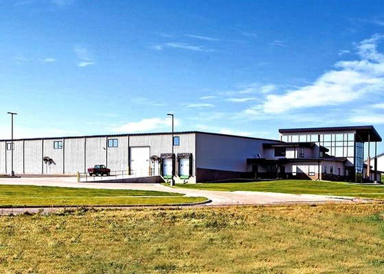 Industrial Prefabricated Steel Warehouse Buildings / Industrial Steel Construction