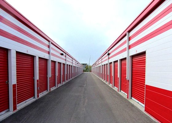 Hot Rolled Steel Metal Warehouse Buildings For Storage Complex Function