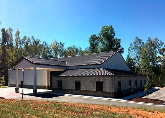 Gable Style Architectural Commercial Steel Frame Buildings With Hipped Lean-To