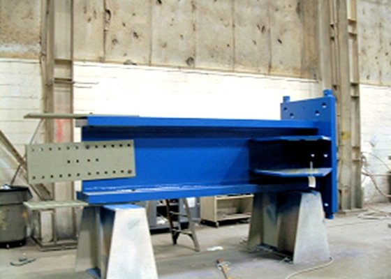 Plate Griders Shot Blasting Components Truss Chords Painted 950mm - 1200mm Width