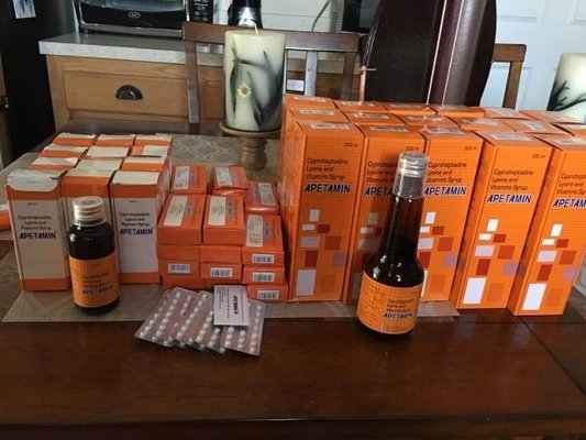 Apetamin Vitamin Weight Gain Appetite Syrup 200 ml Bottle 3- 2024 stock