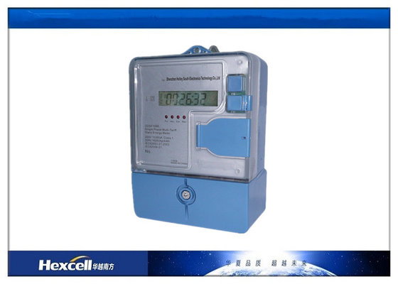 Prepaid Electronic Energy Meter  / Watt Meter Multi-Tariff Calculation LCD with RS485
