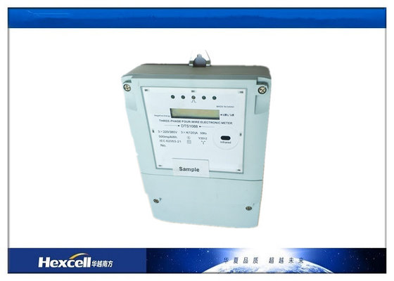 LCD Display Electronic kWh Meter / Kilo Watt Hour Meter 3000%lb Max Overload