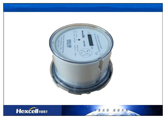 Socket Mounted Single Phase Electronic Energy Meter Socket - 1P2W