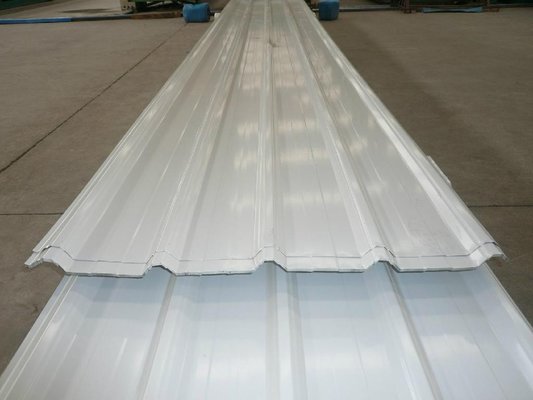 Custom Fire Retardant Corrugated Steel Sheets , Metal Corrugated Sheet