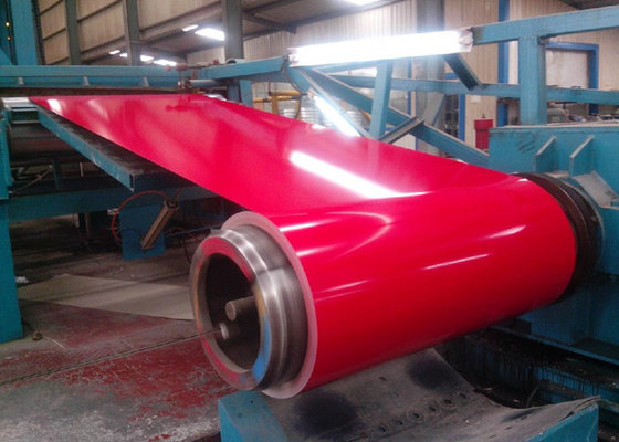 Thermal Insulation PPGI Steel Coil For Building , Galvanized Steel Rolls CE ISO