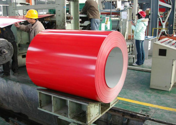 Colour Prepainted Steel Coil Coating , Hot Rolled Steel Coil For Computer Shells