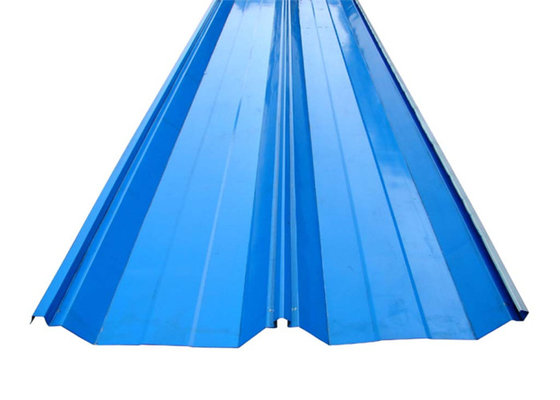 Galvalume Steel Sheet , Color Coated Roofing Sheets Zinc Coating 30-275G